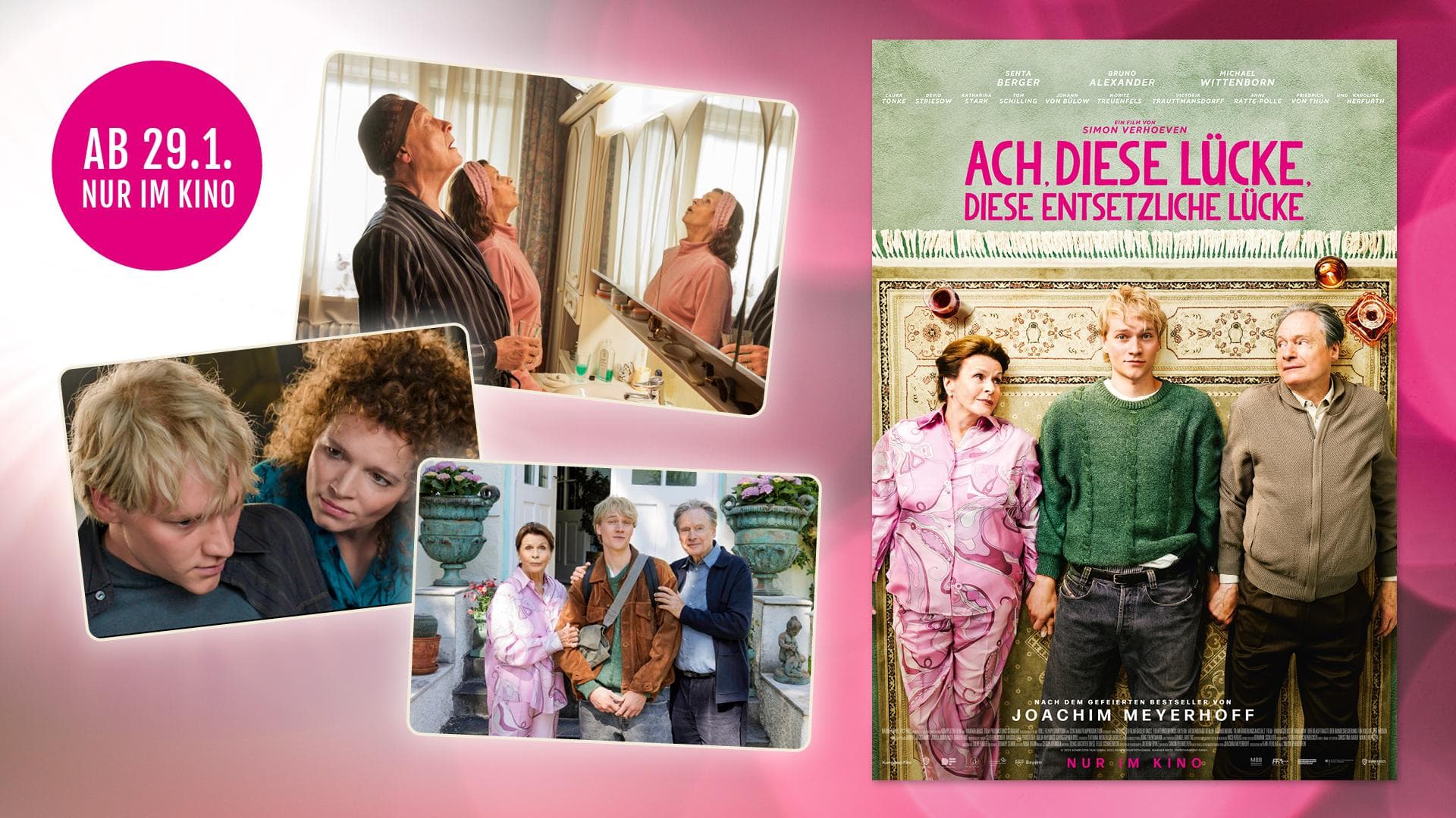 5 x 2 Tickets zum Kinostart von ACH, DIESE LÜCKE, DIESE ENTSETZLICHE ...