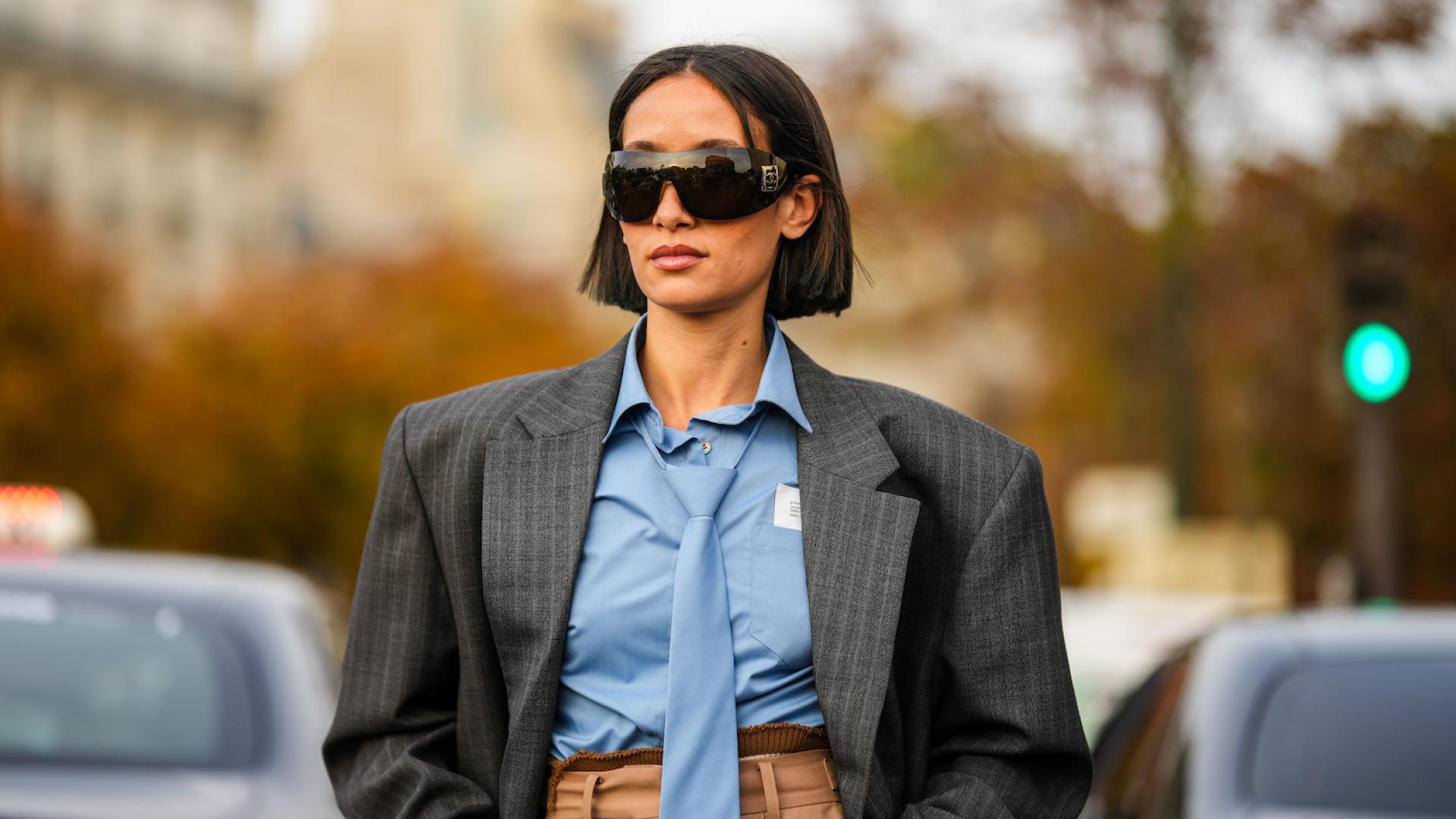 Paper Cut Bob: Diese Trendfrisur sorgt für einen eleganten Auftritt