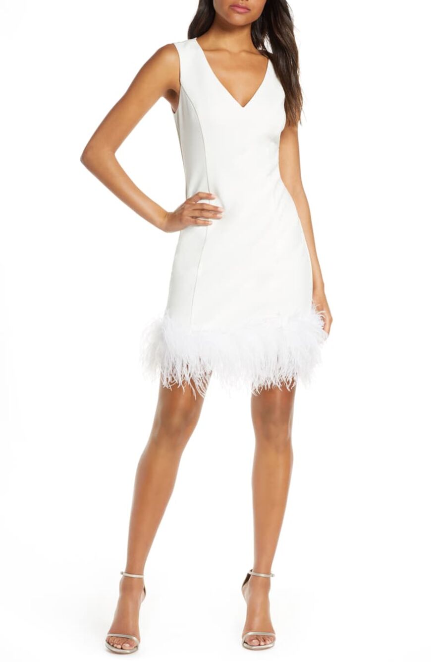 Kleider mit Federn: Das sind die schönsten Modelle der Saison