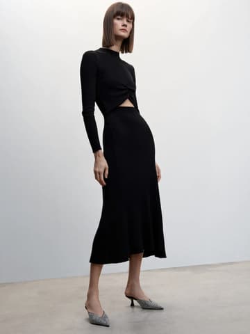 Kleider-Trends 2022: MANGO hat gerade die schönsten Winter-Dresses mit ...