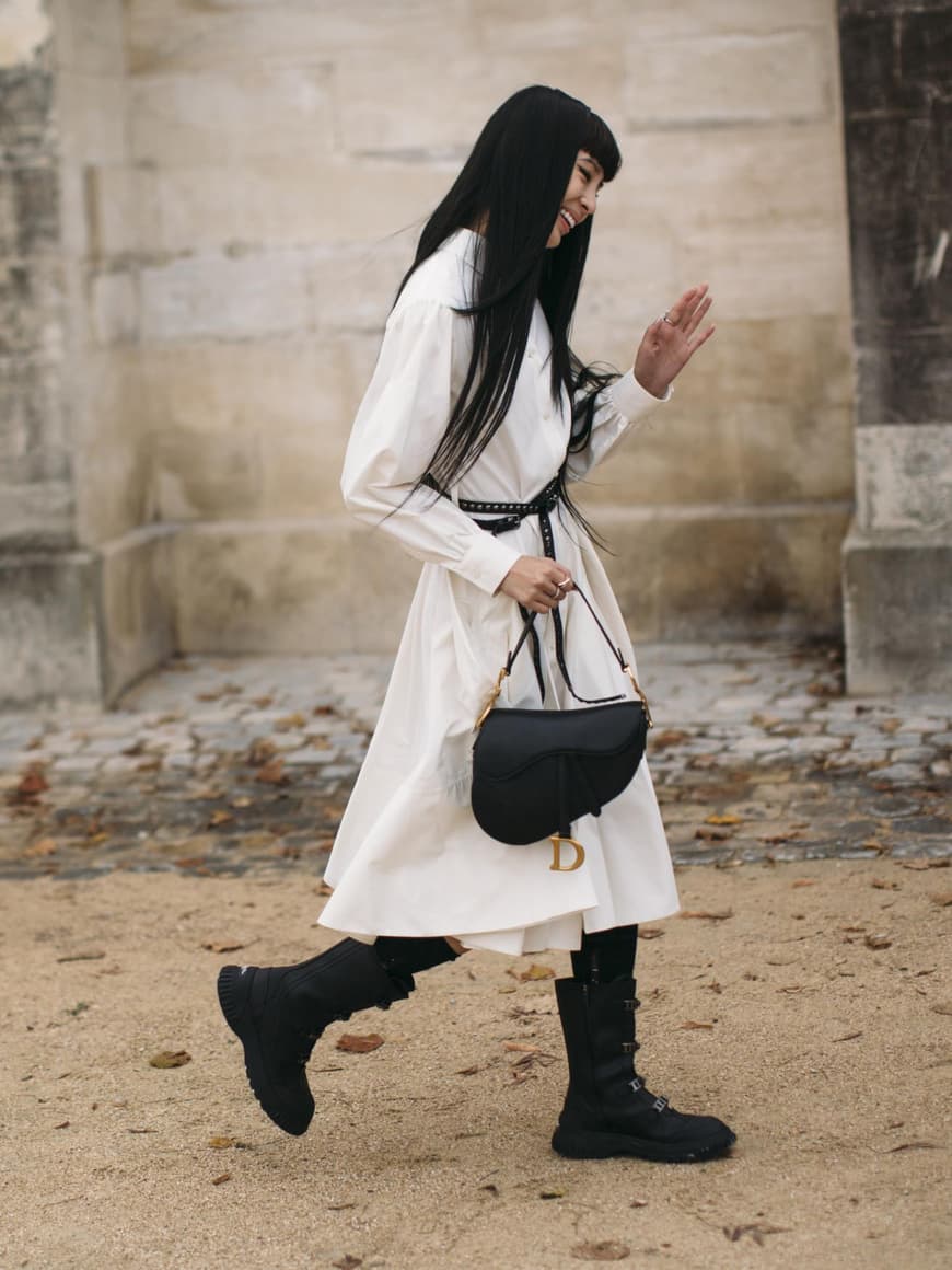 Biker Boots Mit Kleid Kombinieren